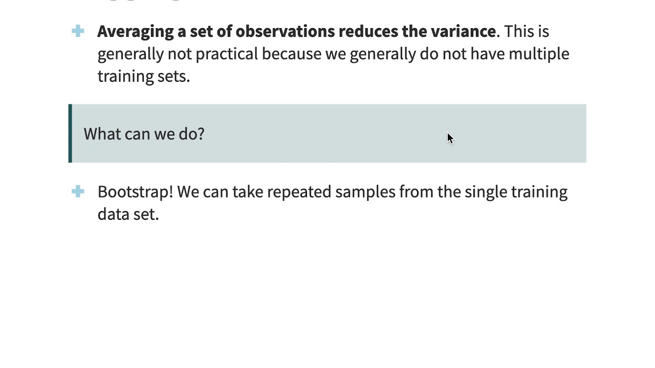 Bagging Decision Trees