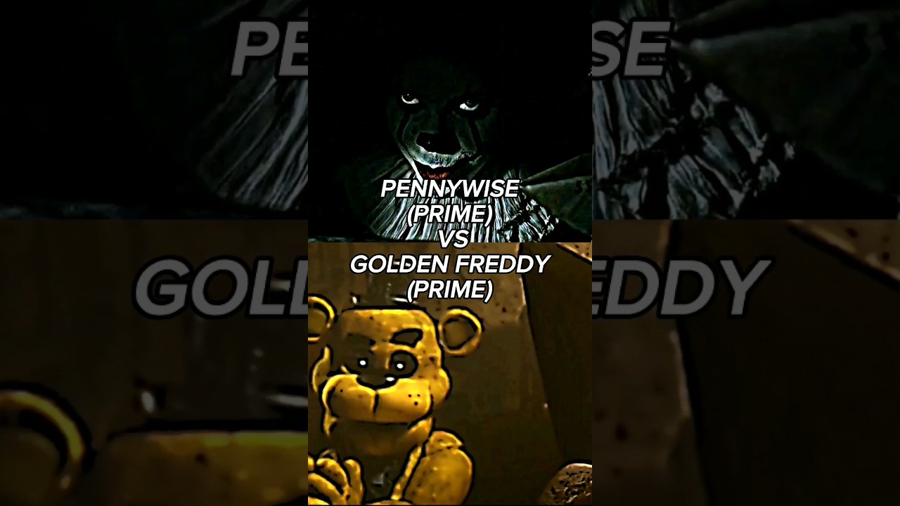 PENNYWISE s GOLDEN FREDDY #IT#fivenightsatfreddys#foryou#fpy#debater