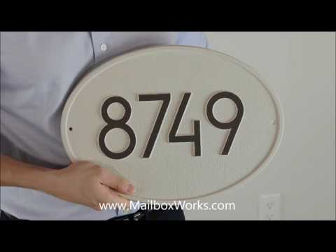 Whitehall Address Plaques by Whitehall Products