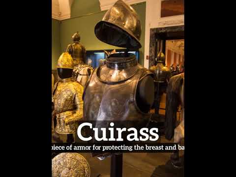 How to Say Cuirass in English? | How Does Cuirass Look? | What is Cuirass?