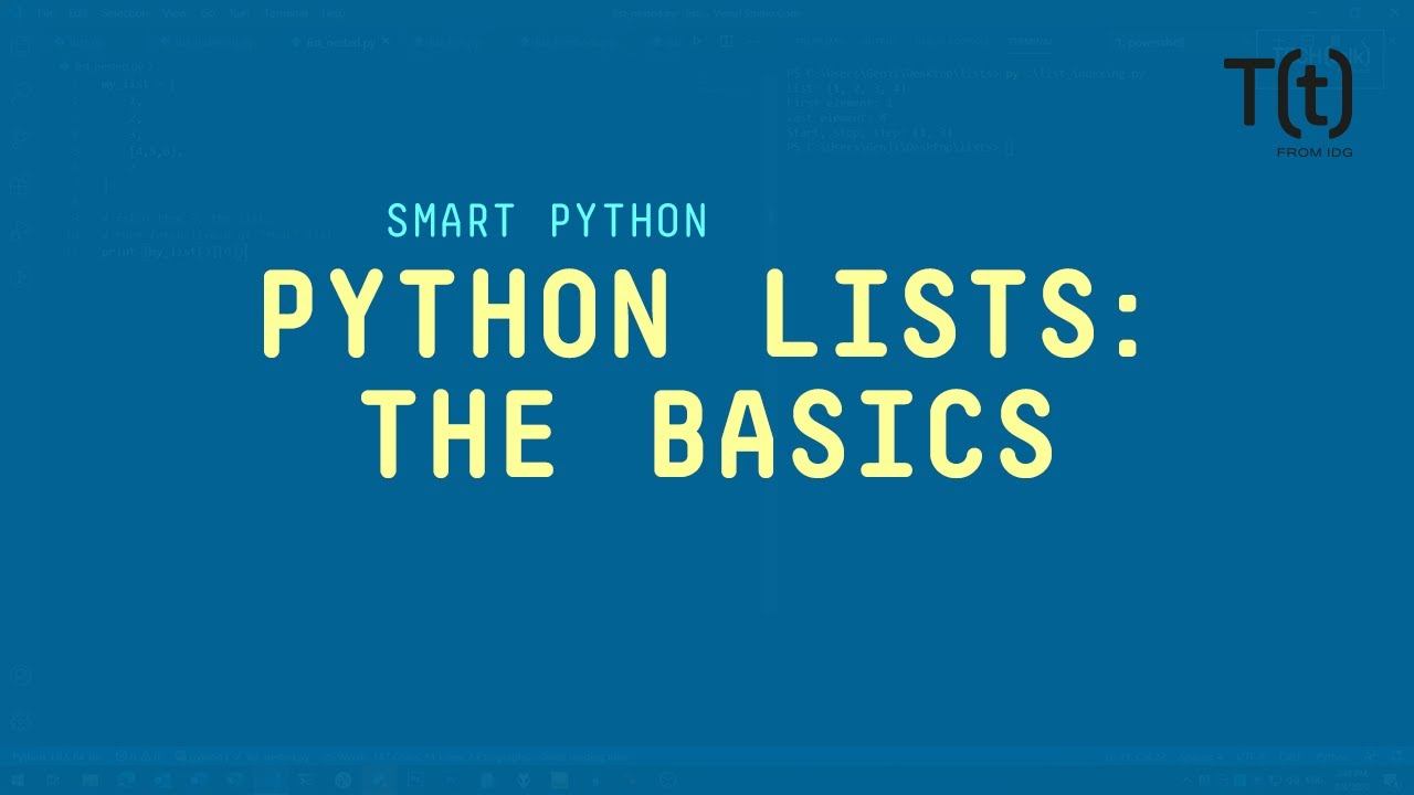Python lists: The basics of a common way to store groups of objects in Python