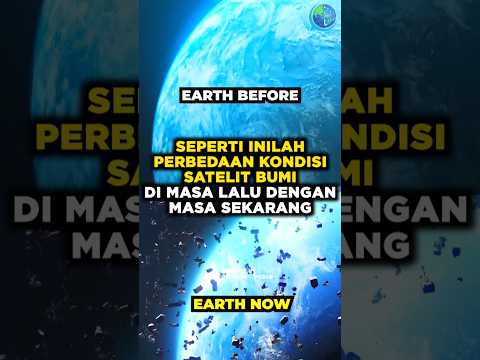 Seperti Inilah Perbedaan Kondisi Satelit Bumi di Masa Lalu Dengan Masa Sekarang