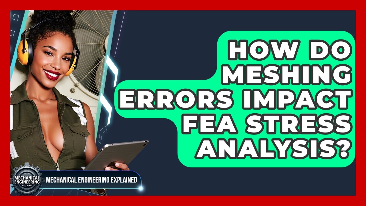 How Do Meshing Errors Impact FEA Stress Analysis? - Mechanical Engineering Explained