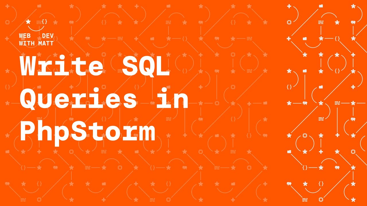 Write SQL Queries in PhpStorm