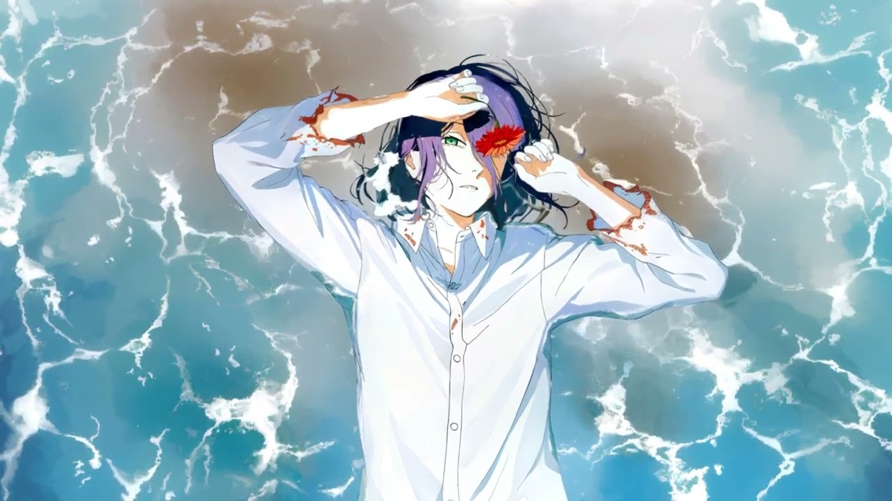 Wallpaper 4k live: Reze Flower Beach Chainsaw Man Live Wallpaper