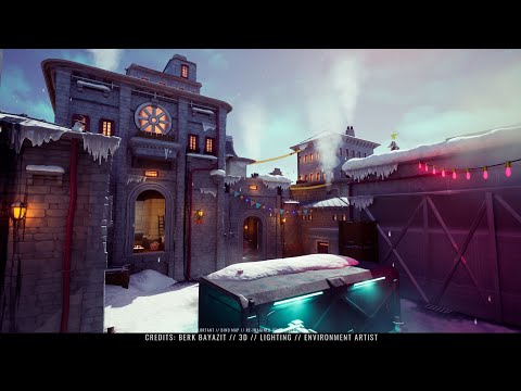 Valorant Bind (Winter Variation) - Portfolio #art #valorant #riotgames