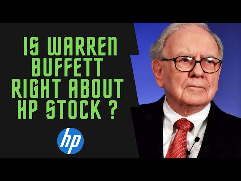 HPQ Stock - Is Warren Buffet Right About Buying Hewlett-Packard ?