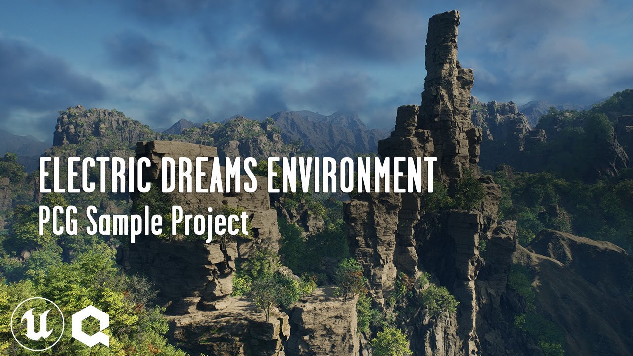 UE5 Electric Dreams Environment PCG Sample Project Starter Guide