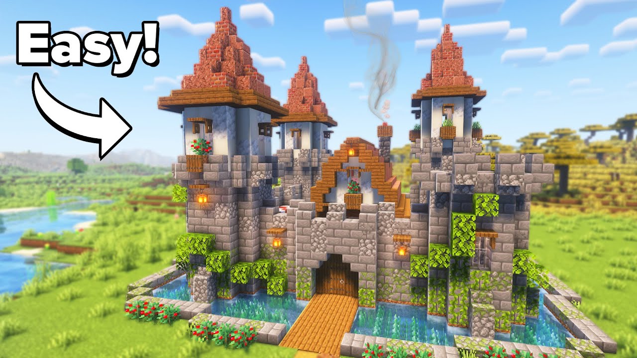 Minecraft: How to Build a Castle | Tutorial🏰 - Minecraft Builders