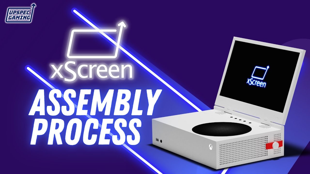 xScreen for Xbox Series S - Full Factory Assembly Process
