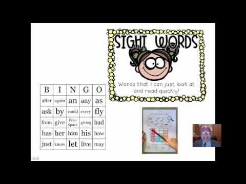 SIGHT WORDS