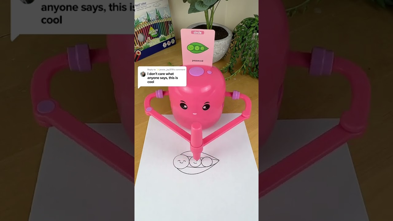The coolest drawing robot!! Develop your children’s creativity and motor skills! 🥰