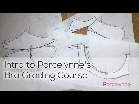 Introduction to Bra Grading Course with Porcelynne's Method from Bare Essentials