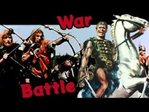 Brennus Enemy Of Rome (1963) ~ All Battle War Scenes! Sack Of Rome 387 BC.