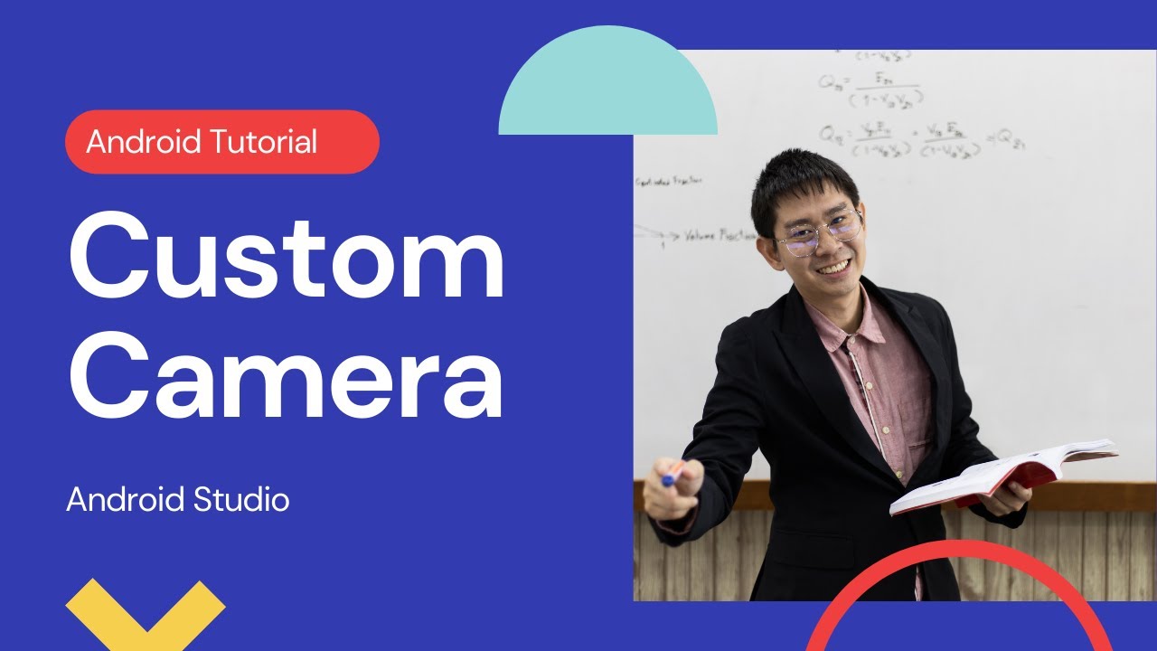 Custom Camera App using SurfaceView Tutorial Android Studio