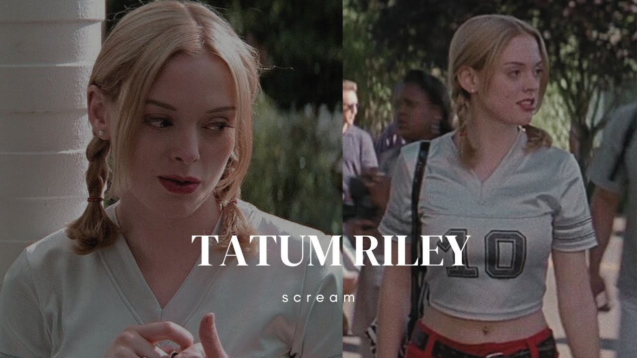 tatum riley scene pack | scream (1996) - logoless | rose mcgowan