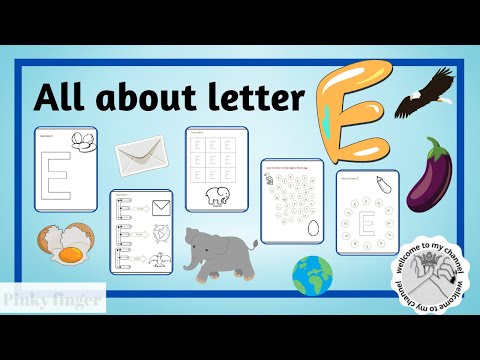 Letter E Worksheets l worksheets for letter E l Alphabet Worksheets for Letter E E E #e