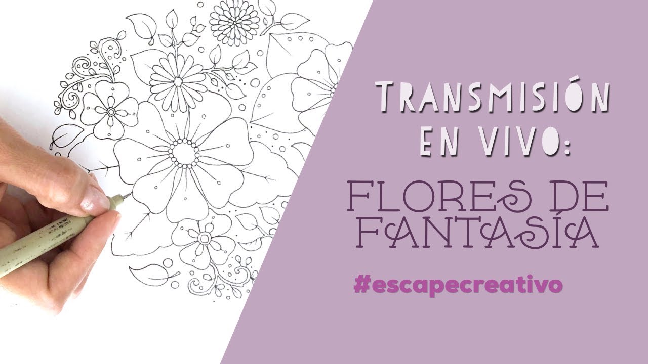 Dibujemos flores sencillas para decorar el bullet journal o lettering