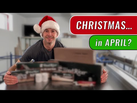 A Woodworker's Christmas in April // Rob Cosman Tools Unboxing