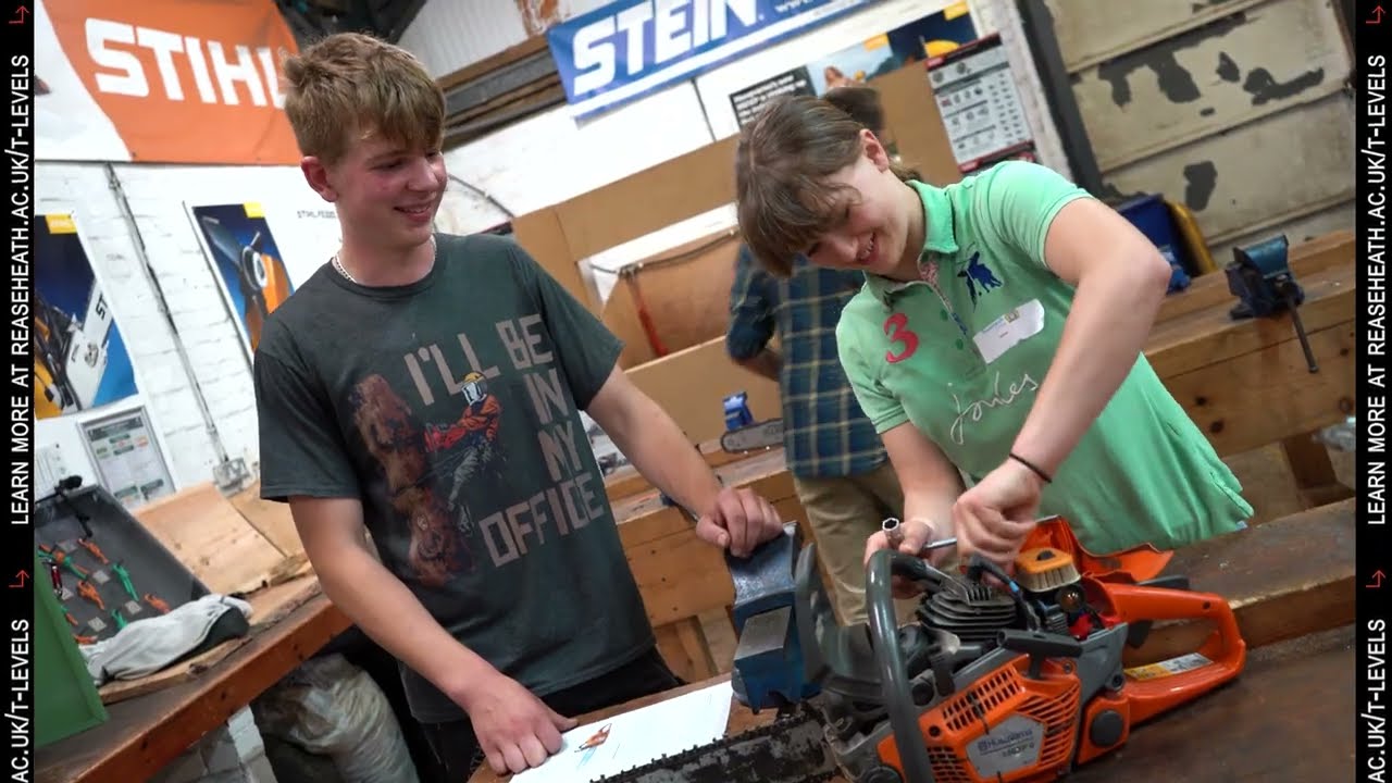 T Level Taster Days at Reaseheath College