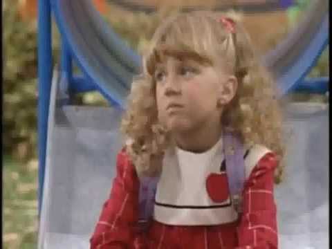 Full House 103 The First Day of School: D.J. comforts Stephanie