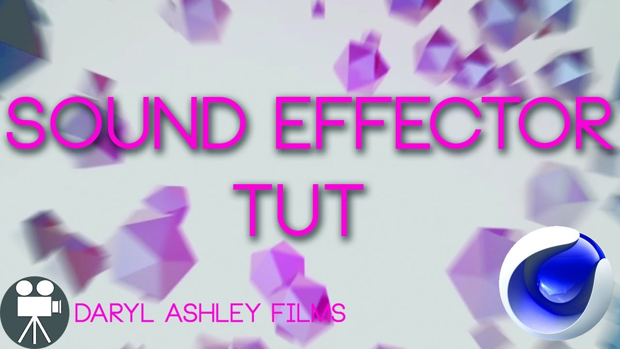 Sound Effector Tutorial - Cinema 4D (R13↑)