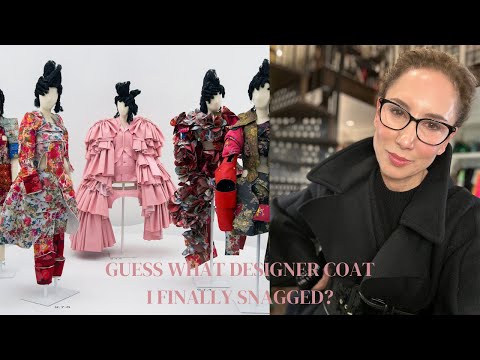 Guess What Designer Coat I Finally Snagged? || Comme Des Garçons