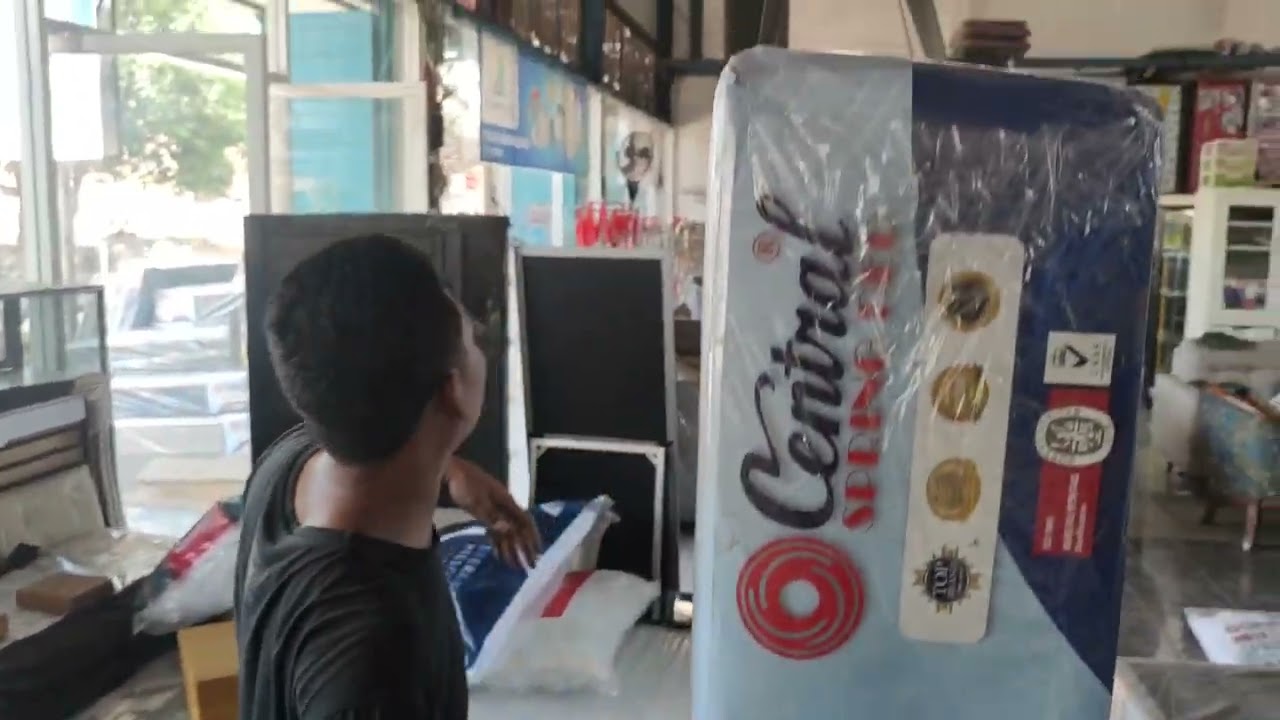 Timbang_kasurku ||| kasur spring type Sensopedic by central spring bed...