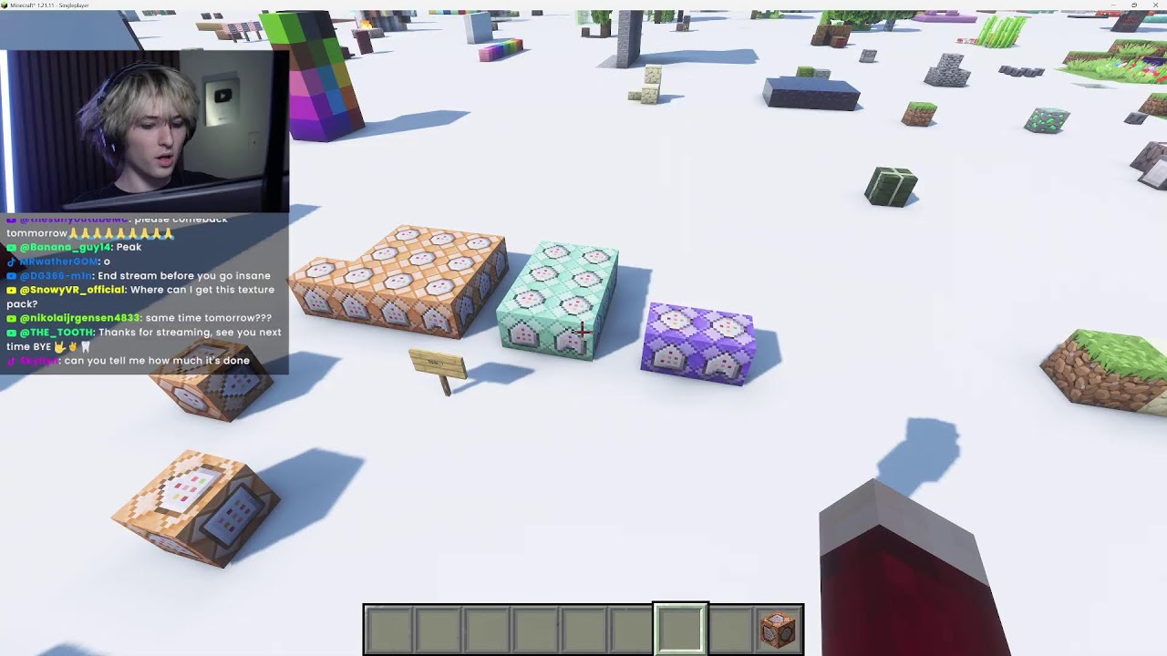 Texturing The Command Block (Full Stream)