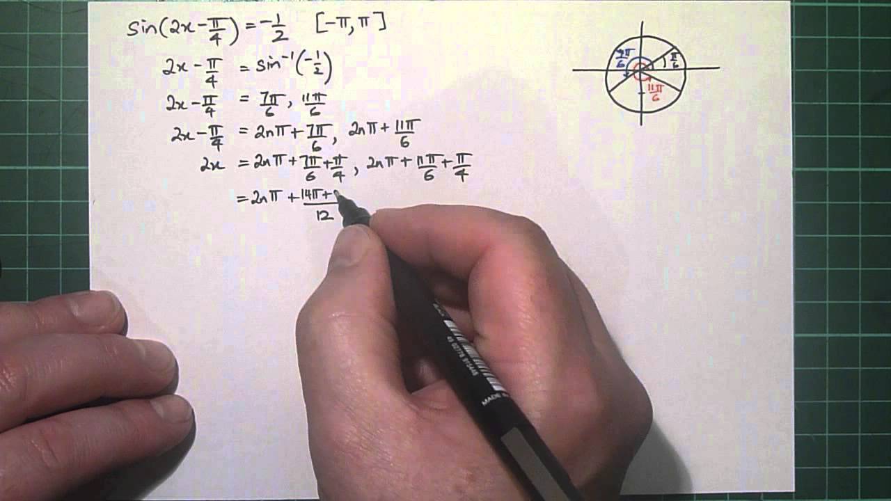 Trig Equations 2: General Solutions