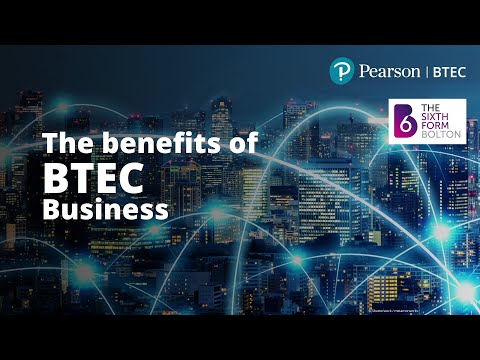 The benefits of BTEC business