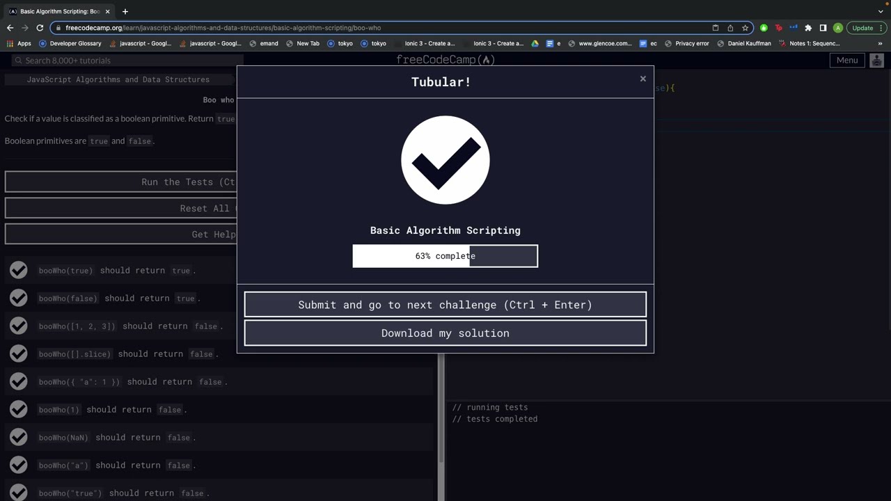 Boo Who(FreeCodeCamp)