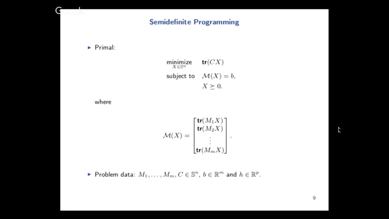 JuMP-dev 2019 | Mario Souto | ProxSDP.jl: New developments on Semidefinite Programming in Julia/JuMP