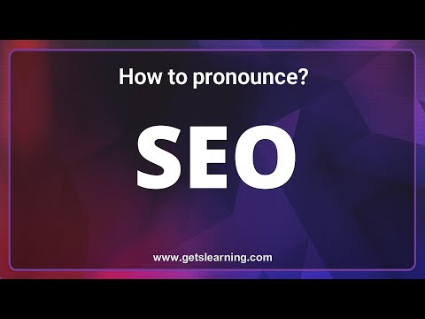 How to say SEO correctly | Search Engine Optimization
