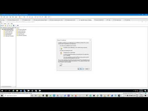 How To Renew CA Certificate for Root CA (Standalone/Offline) & Subordinate CA (Enterprise/Online)