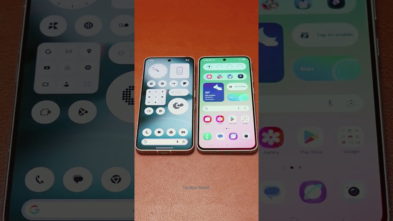 Galaxy A56 vs Nothing Phone 3 Fingerprint #samsung56 #nothingphone3a #samsunggalaxy #shorts #gadgets