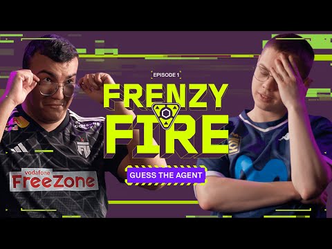 "WHO PLAYS NEON?!" | PROS GUESS THE VALORANT AGENT | FRENZY FIRE #1 | VCT EMEA 2024