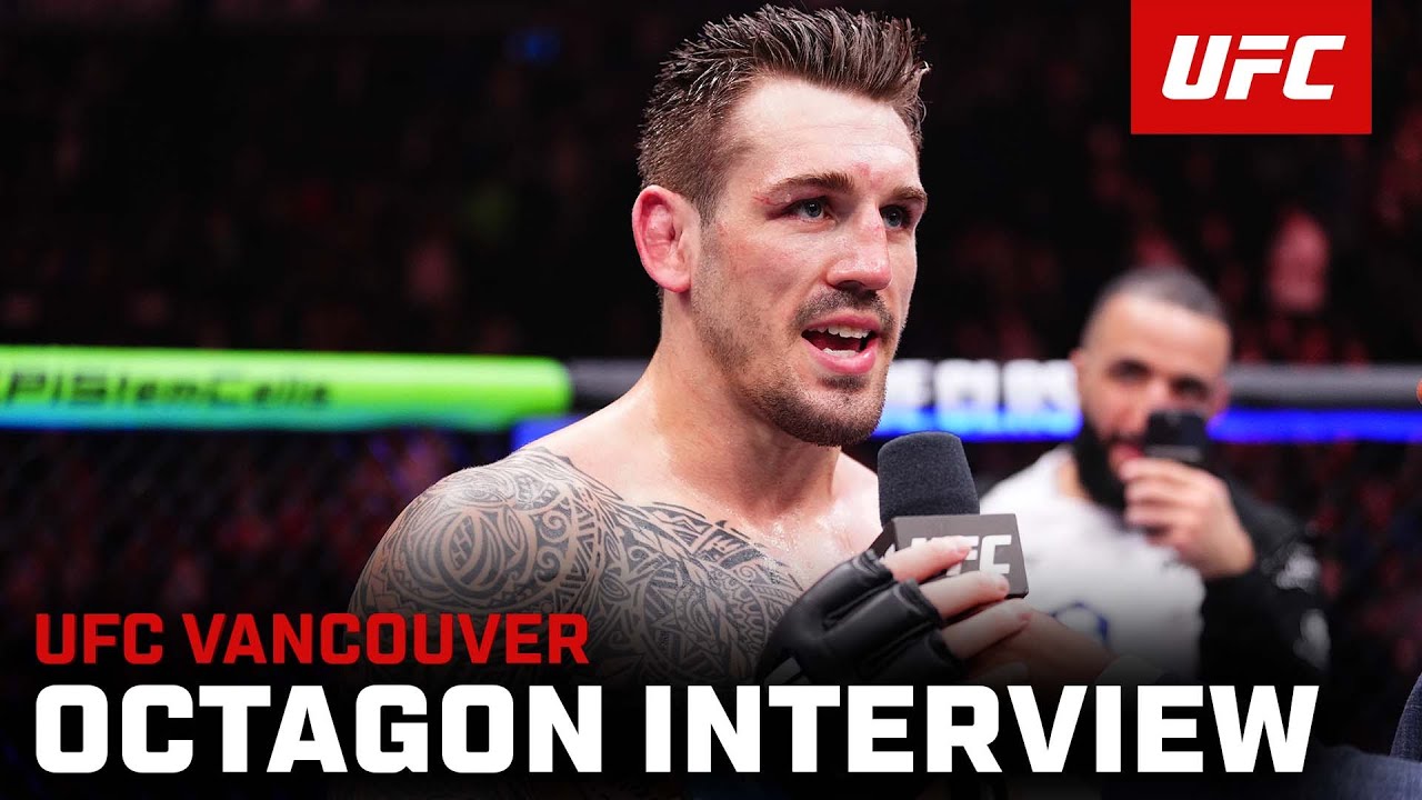 UFC Vancouver results: Reinier de Ridder quits on stool, Brendan Allen ...
