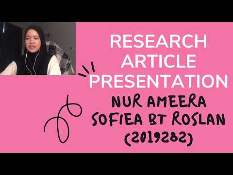 (ENCO1104) Research Article Presentation
