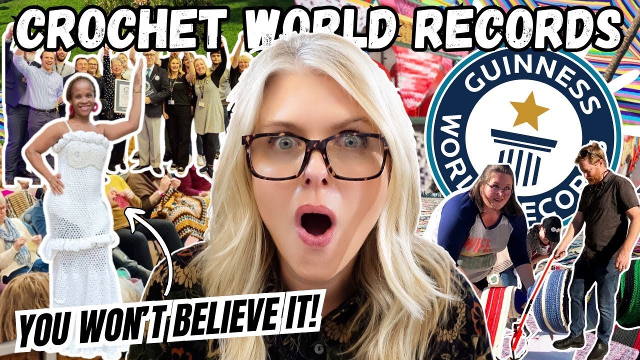 Can I BEAT a WEIRD CROCHET World Record? 🤯