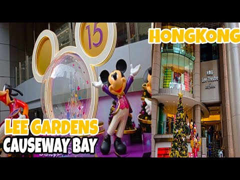 LEE GARDENS AT CAUSEWAY BAY || MALL TOUR || WINDOW SHOPPING || HYSAN PLACE