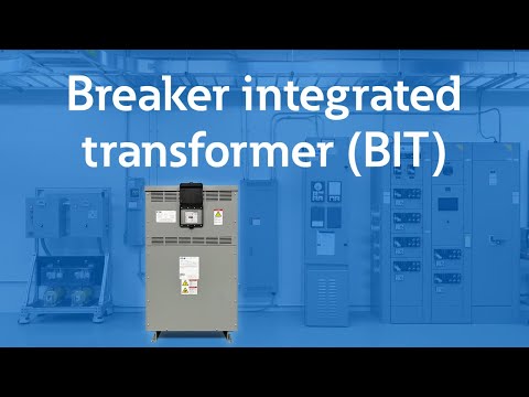 Breaker integrated transformers (BIT)