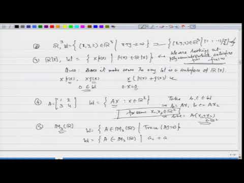 Vector Subspaces and Linear Span Video Lecture - Mathematics for IIT JAM, GATE, CSIR NET, UGC NET