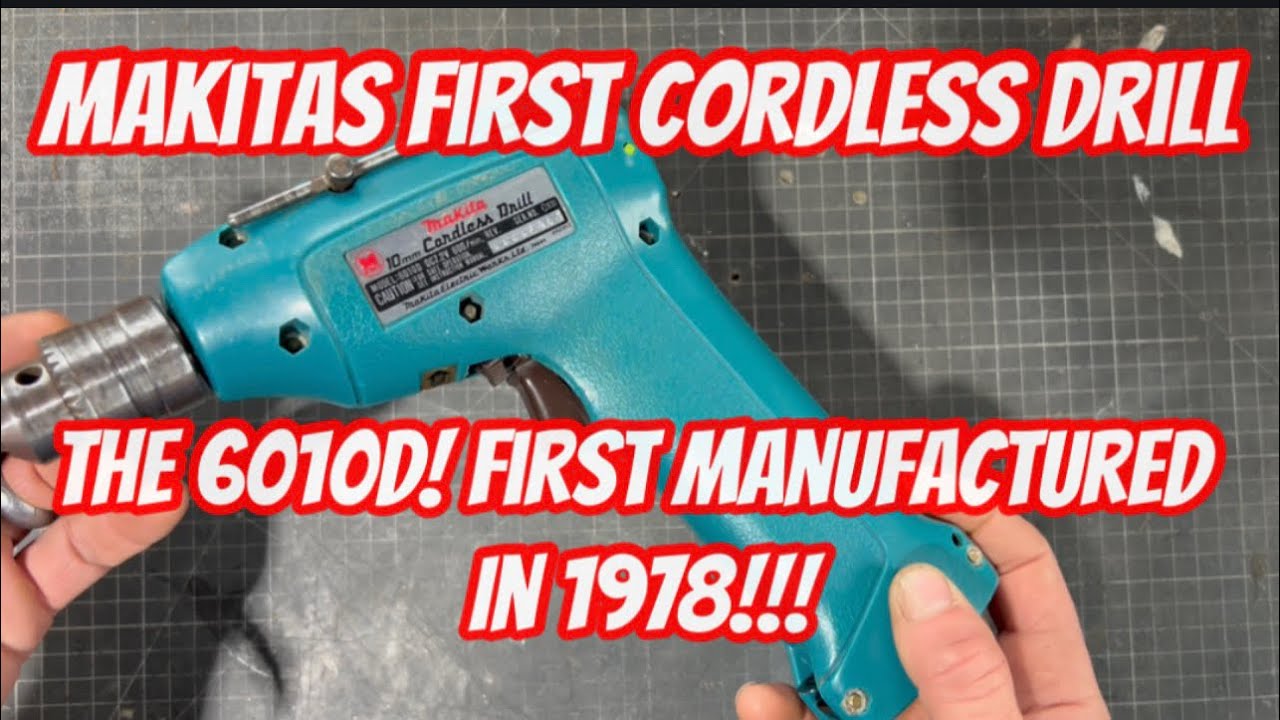 THE DRILL THAT STARTED IT ALL!!! THE MAKITA 6010D!!! Let’s check it out and Take it to bits!