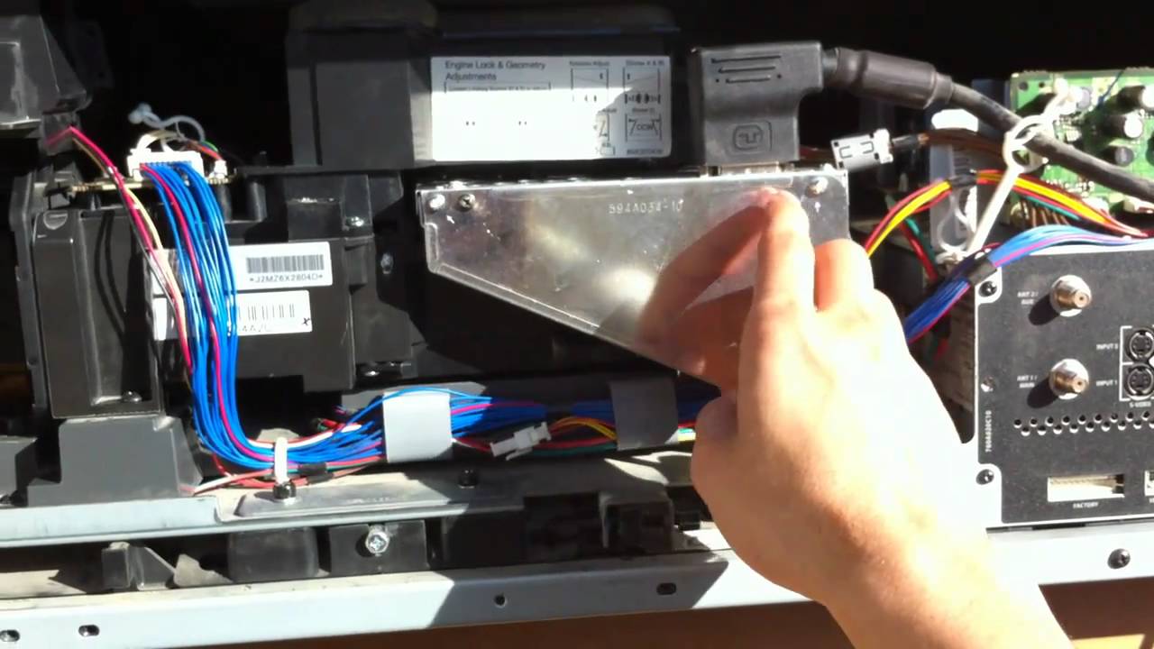 Remove DLP optical Engine Pt. 2 of 4