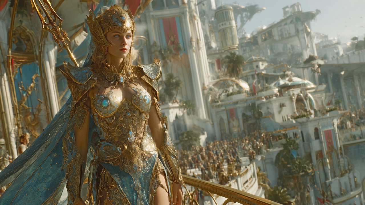 ATLANTIS: The Lost Kingdom Rising | SCI-FI AI Short Film & Music Art