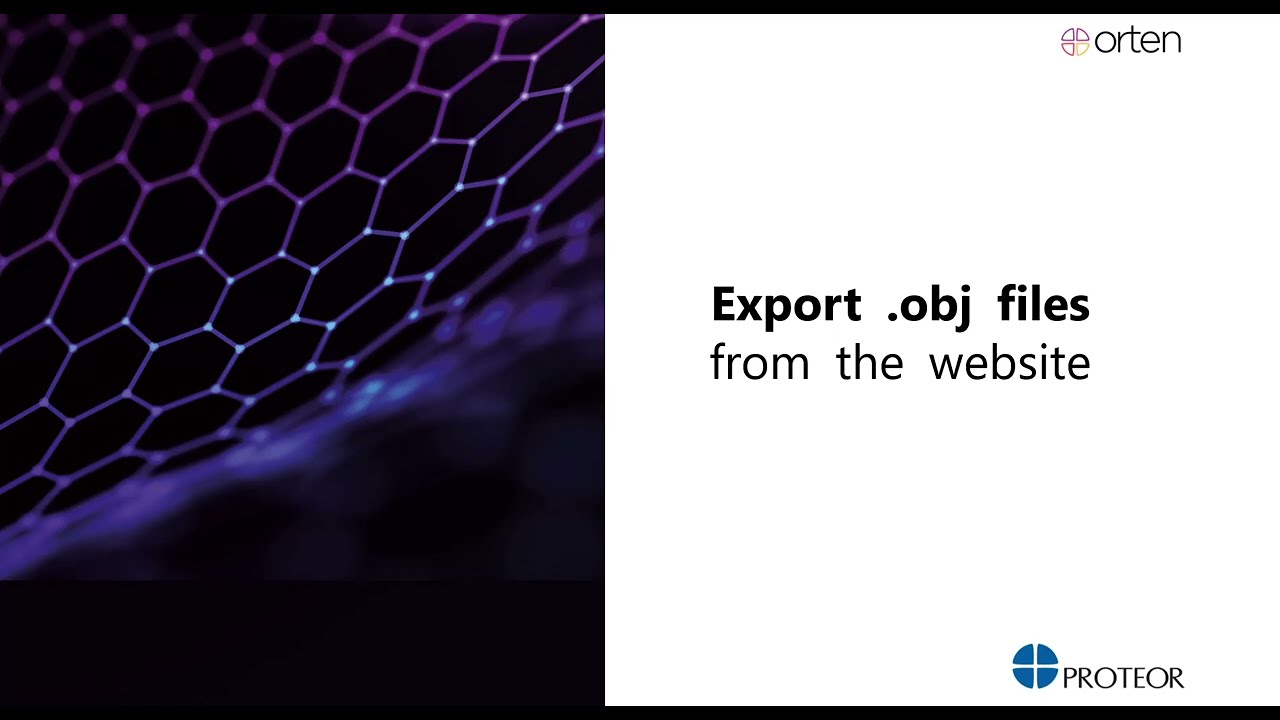 Export a file from Proteor Digital Suite website