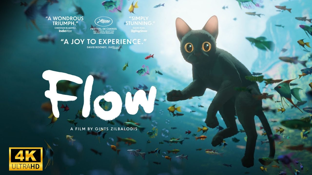 Flow Movie (2024) | Gints Zilbalodis, Ron Dyens, Matiss Kaza, Gregory Zalcman - Film Review & Facts
