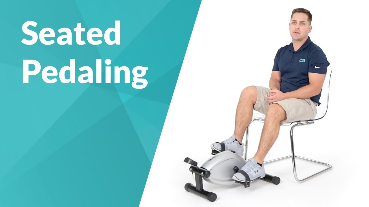 Pedal Exerciser - Chair Cardio Workout