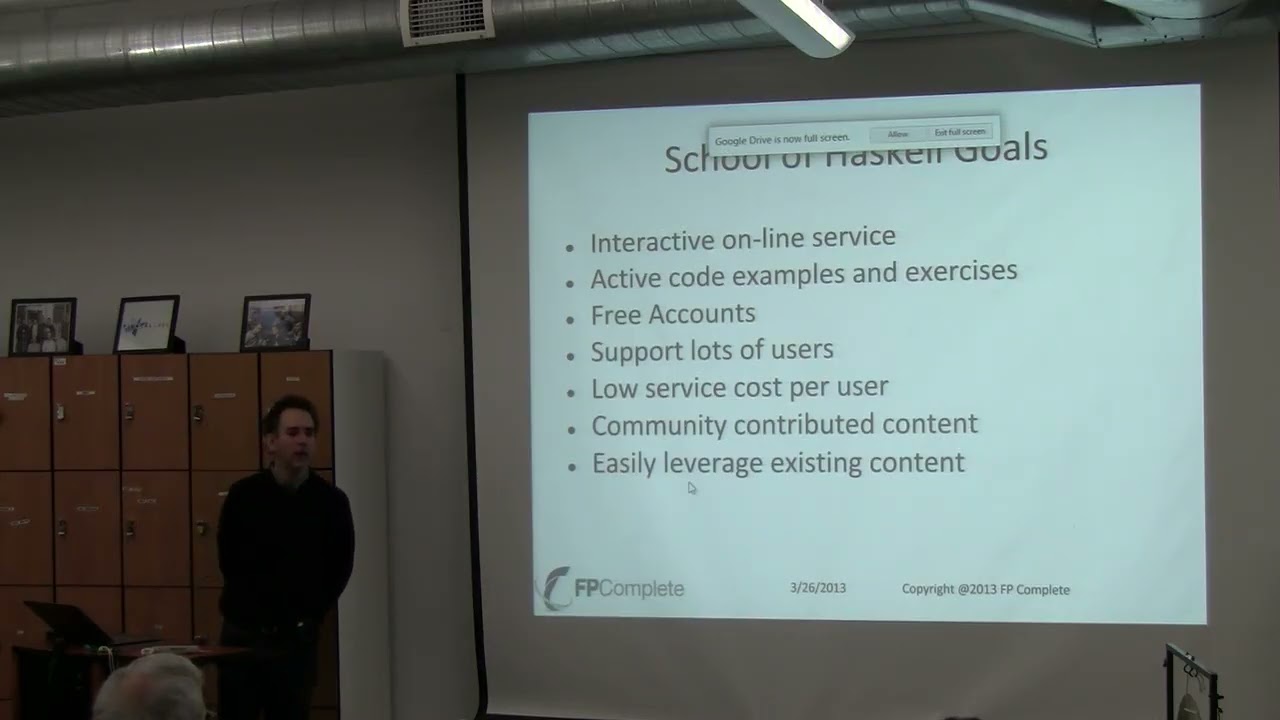 [nyc-haskell] Infrastructure for Commercial Haskell with Gregg Lebovitz of FP Complete